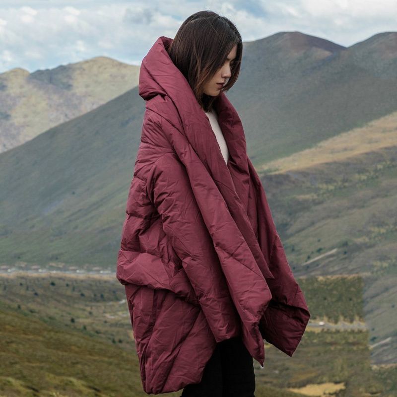 Vinter Tjock Varm Lös Tunn Dam Dunjacka | Damkläder Kappor & Jackor
