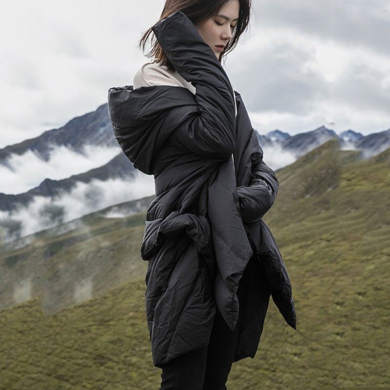 Vinter Tjock Varm Lös Tunn Dam Dunjacka | Damkläder Kappor & Jackor